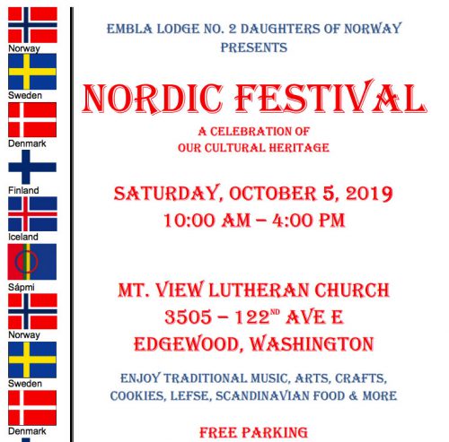 Nordic FestivalThe Nordic Council of Greater Seattle | Events for the ...